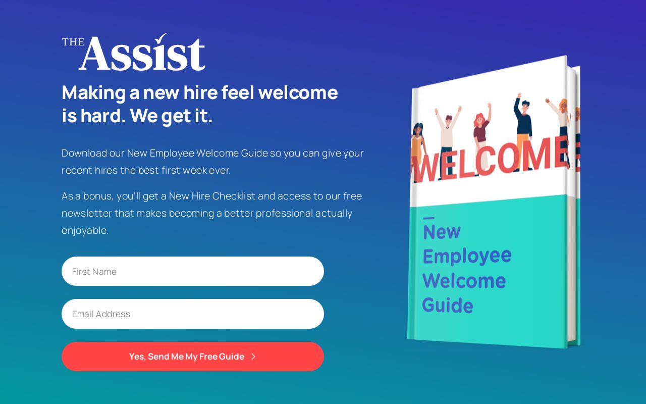 The Assist New Employee Welcome Guide